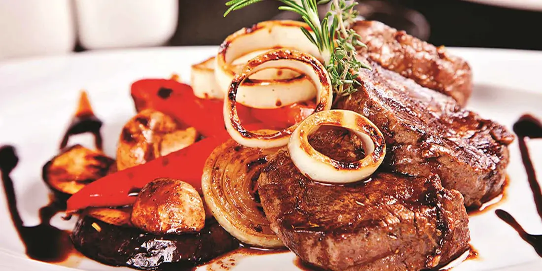 Grilled Prime Ribs Steaks with Bourbon-BBQ Baste and Spice-Rubbed ...