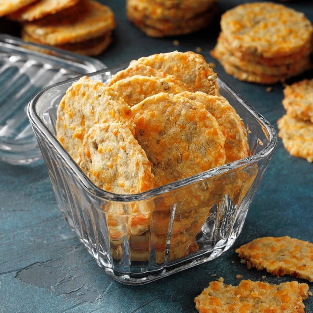 Cheesy Sun Crisps Recipe - Chef B Kitchen