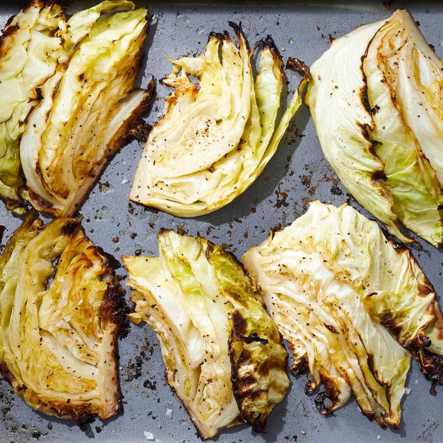 Roasted Garlic – Butter Cabbage Wedges Recipe - Chef B Kitchen
