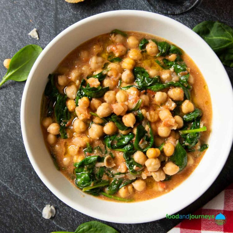 Spanish Chickpea Stew Recipe - Chef B Kitchen